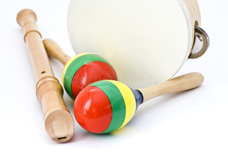 Instrumentos del ritmo imagen de archivo. Imagen de madera - 9384641