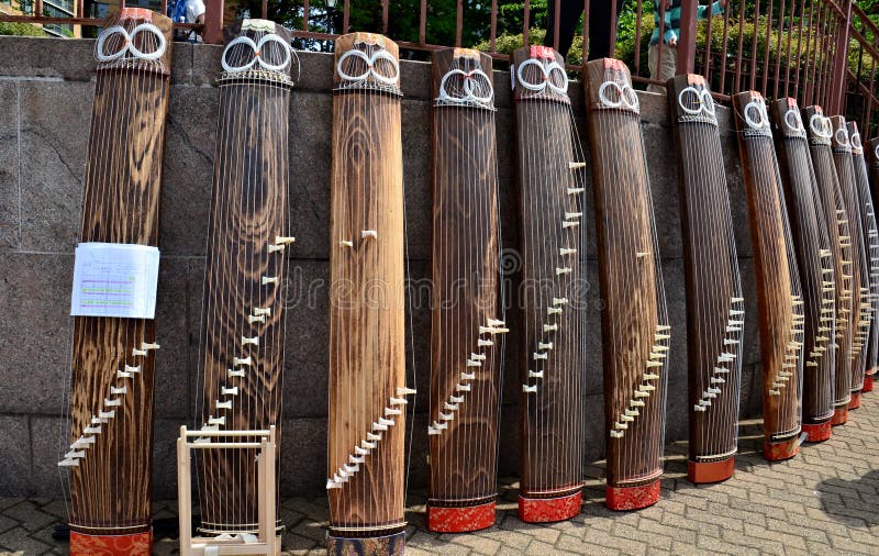 Instrumentos del Koto foto de archivo. Imagen de concierto - 24451148