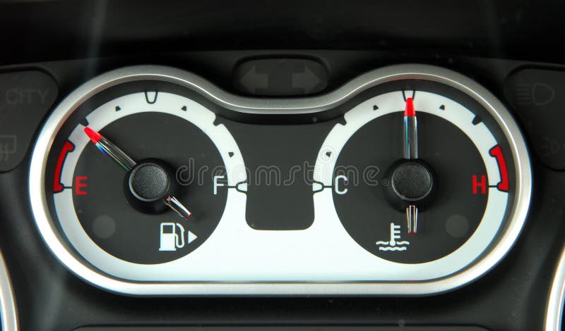 Instruments on Board the Car Stock Image - Image of competition, dial ...