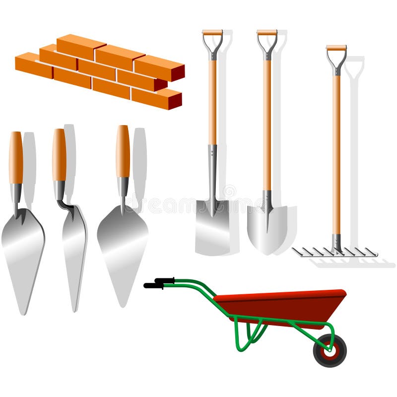 Instruments De Construction Illustration de Vecteur - Illustration du ...