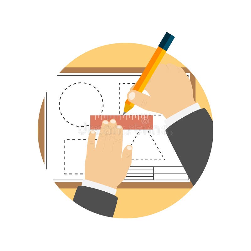 Instruments for Design and Architecture Stock Vector - Illustration of ...