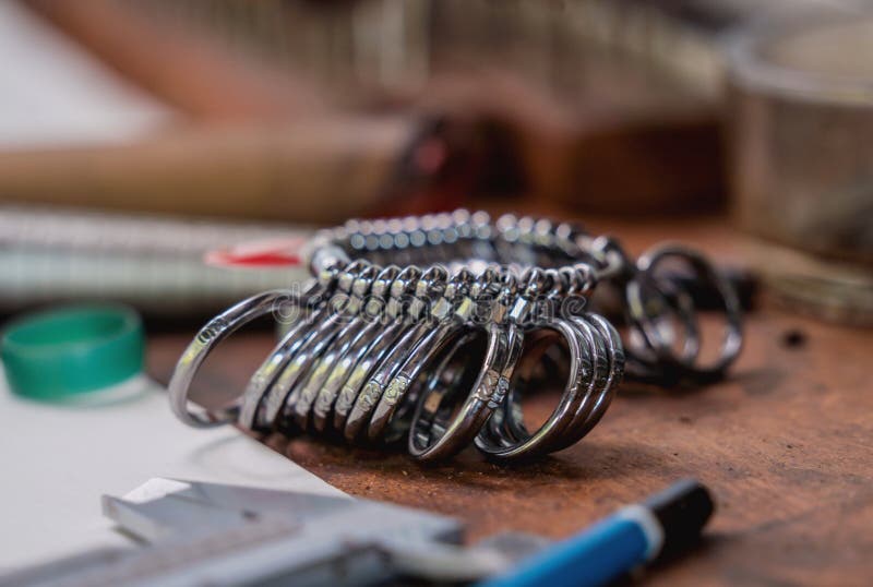 Instruments Kit in a Large Workshop for the Manufacture of Handmade ...