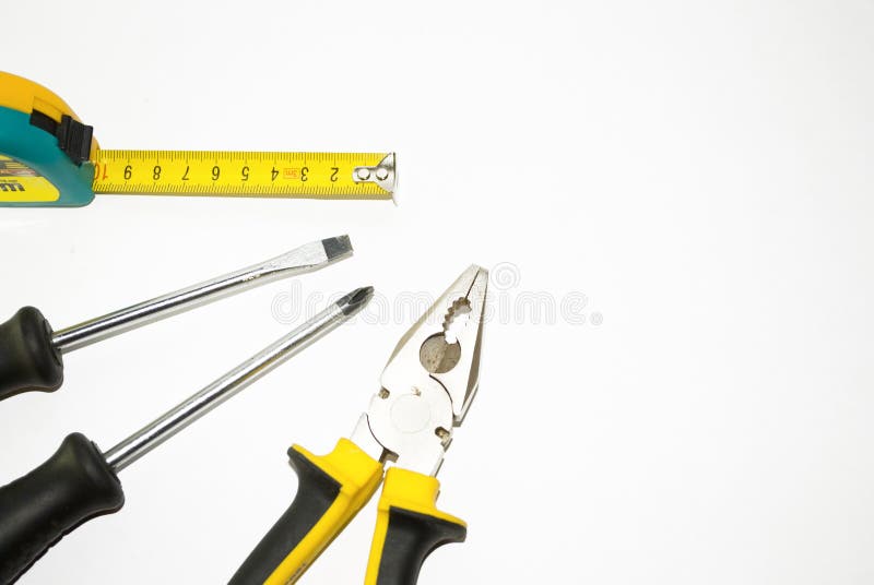 Instruments for Maintenance Stock Image - Image of flat, pliers: 5913617
