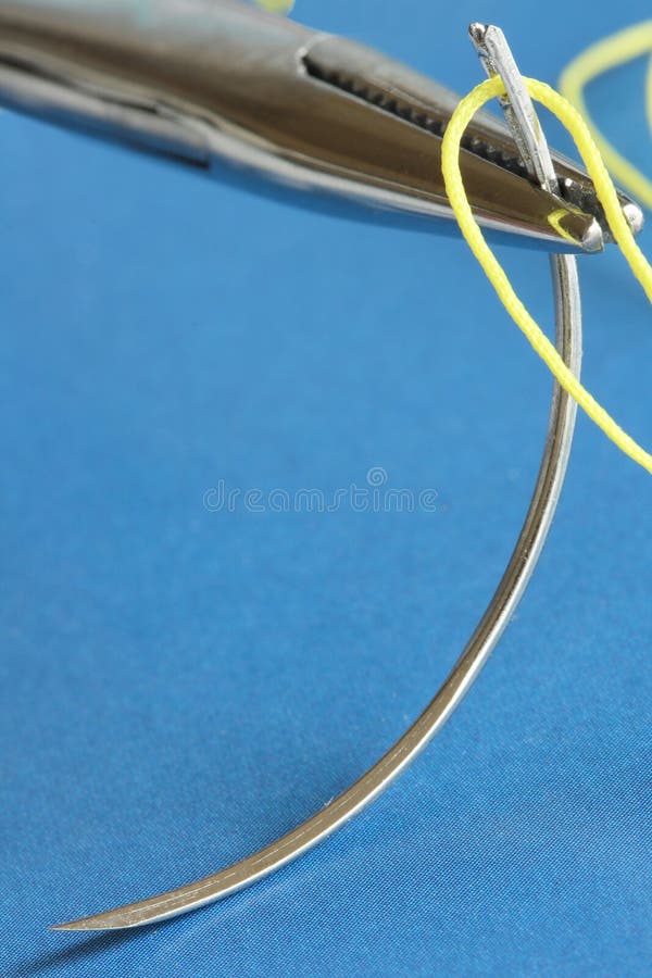 Instruments - Needle and Thread Stock Image - Image of operating ...