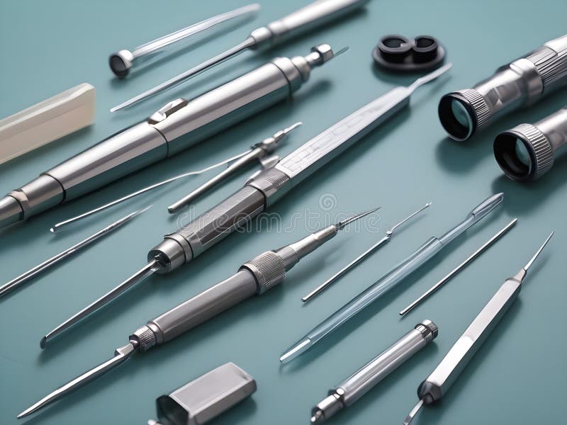 Instruments of Precision. Advancing Healthcare through Technology Stock ...