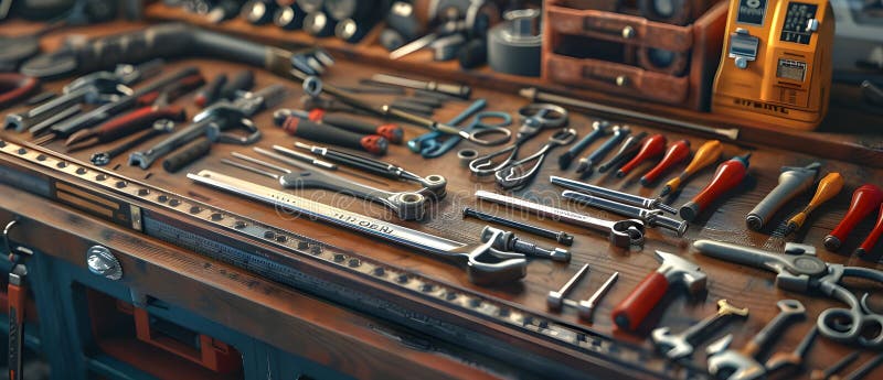 Instruments for Repair and Maintenance Background, Happy Labor Day - Ai ...