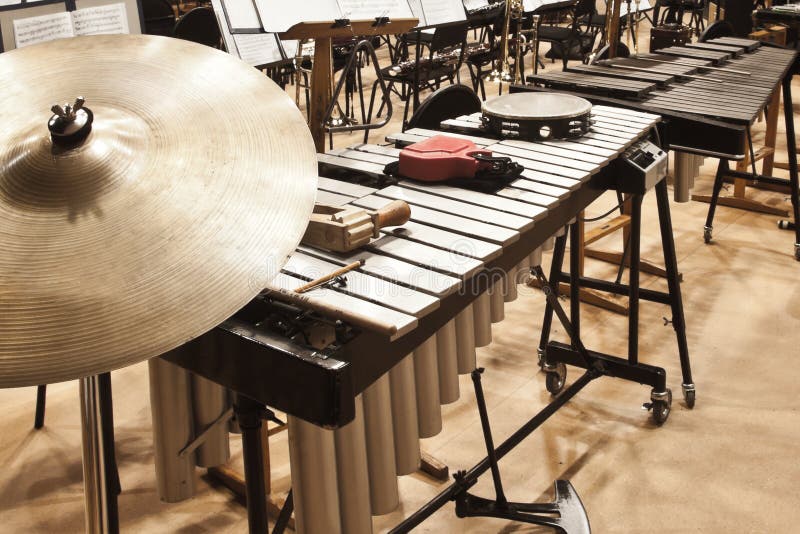 Instruments Symphony Orchestra Stock Photo - Image of arts, classic ...