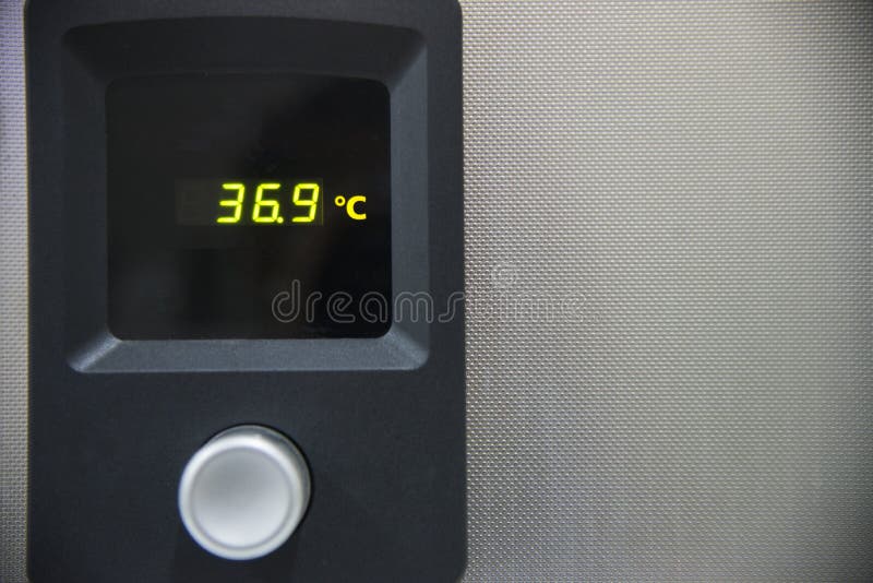 Instruments Temperature Control in Laboratory. Stock Image - Image of ...