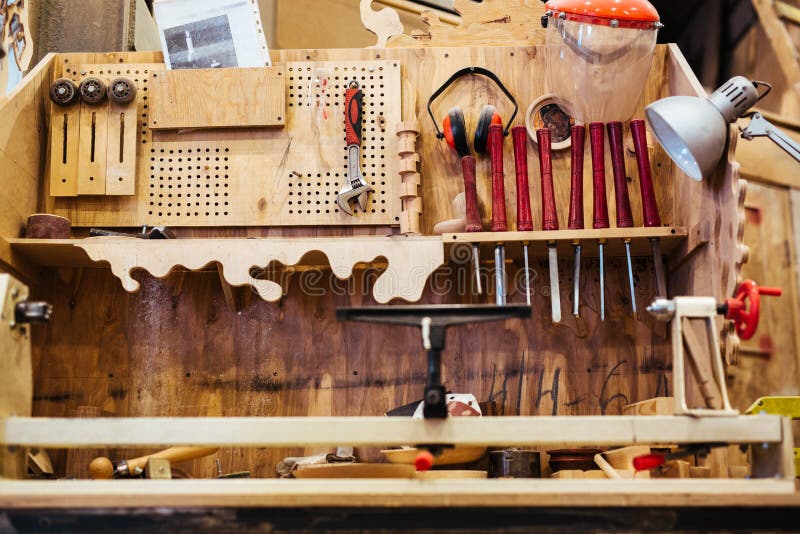 Instruments in workroom stock image. Image of object - 81082975