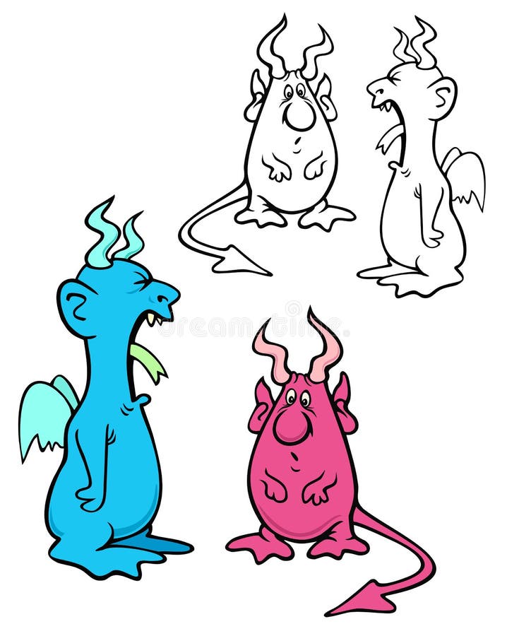 Small Demons Stock Illustrations – 18 Small Demons Stock Illustrations ...