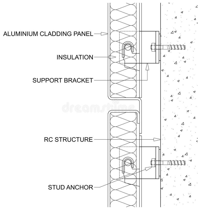 Wall Sandwich Panels Stock Illustrations – 23 Wall Sandwich Panels ...