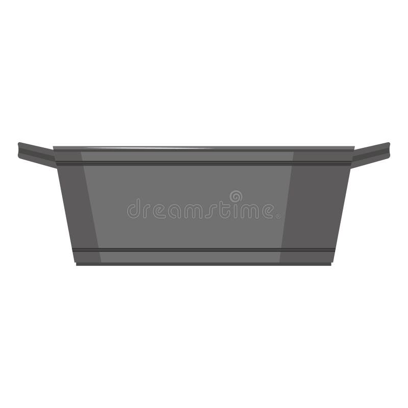 Insulated Container for Washing and Cleaning, Color Vector Illustration ...