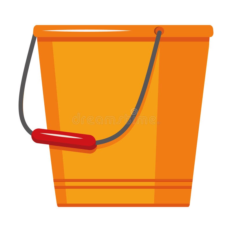 Insulated Container for Washing and Cleaning, Color Vector Illustration ...
