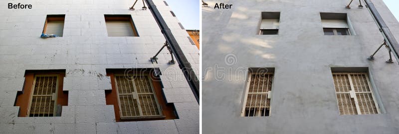 Insulating Panels of Molded Expanded Polystyrene Covered before ...