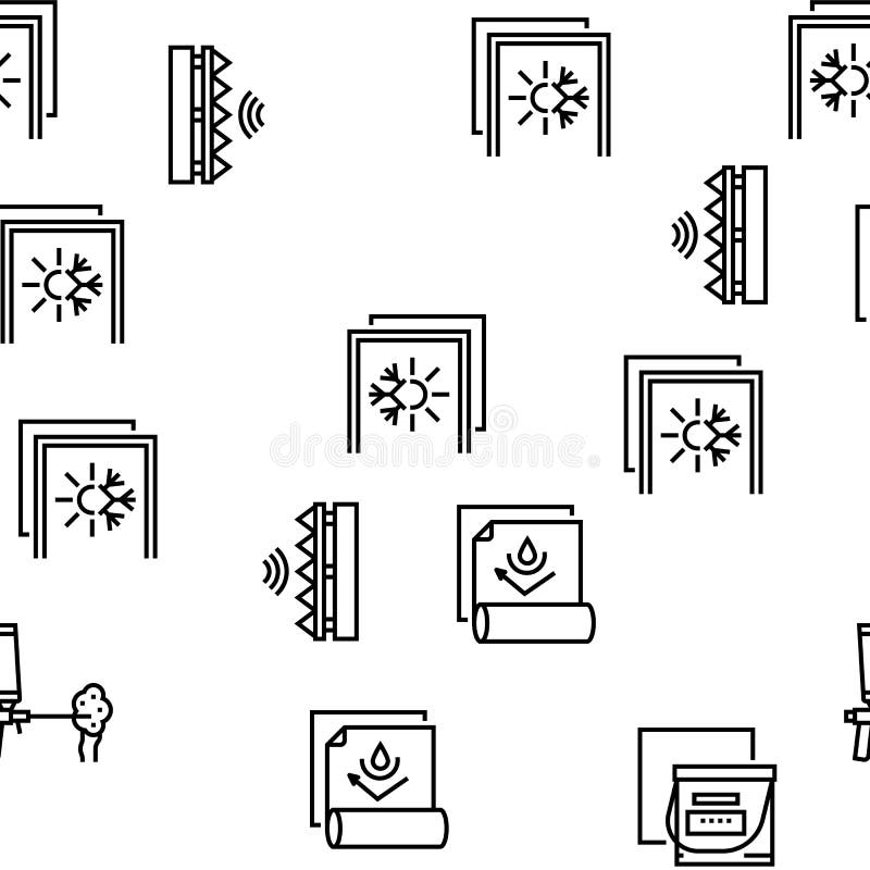 Insulation Pattern Stock Illustrations – 929 Insulation Pattern Stock ...