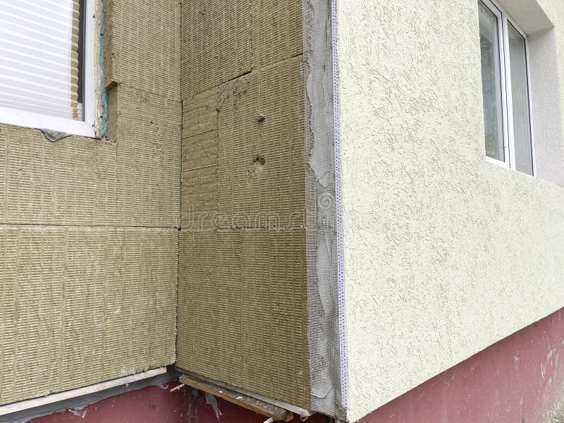 Insulation of External Walls of the House and and Facade Cladding ...