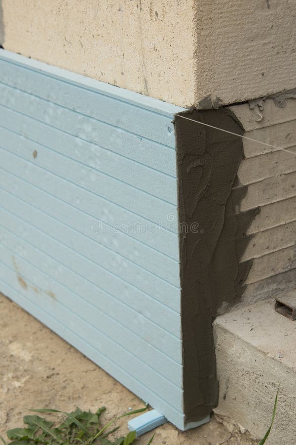 Insulation Extruded Polystyrene Panels Stock Photo - Image of panel ...