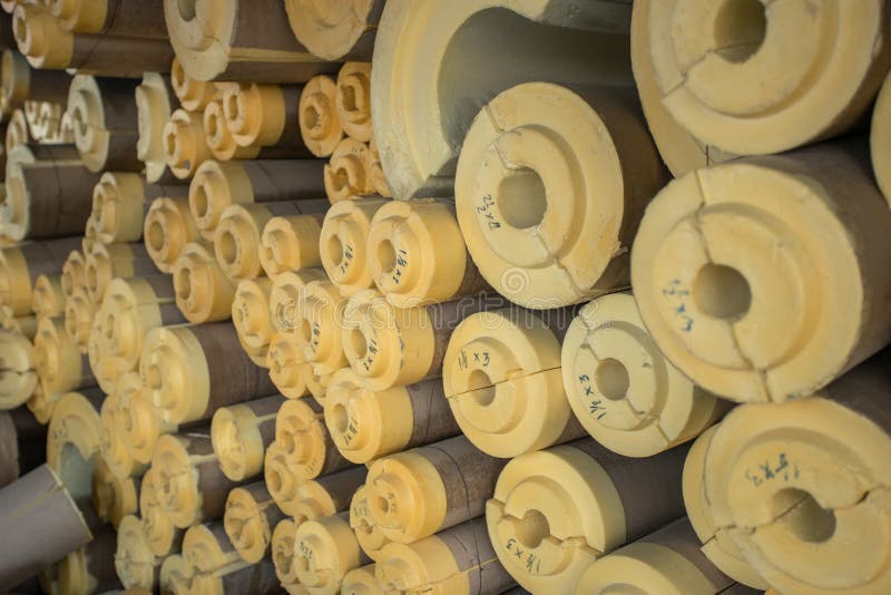 Insulation Foam in Storage. Stock Image - Image of factory, foam: 186317327