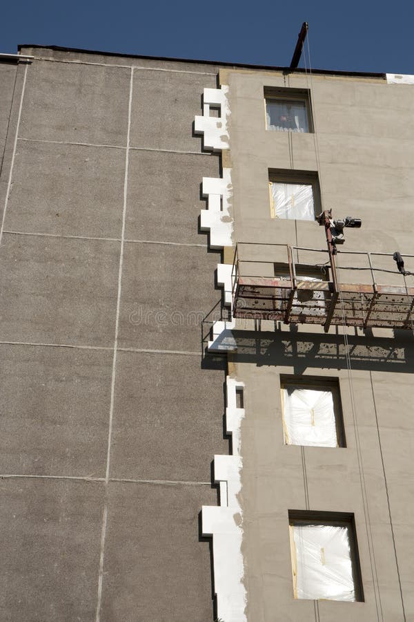 Isolation of a House Front stock illustration. Illustration of ...