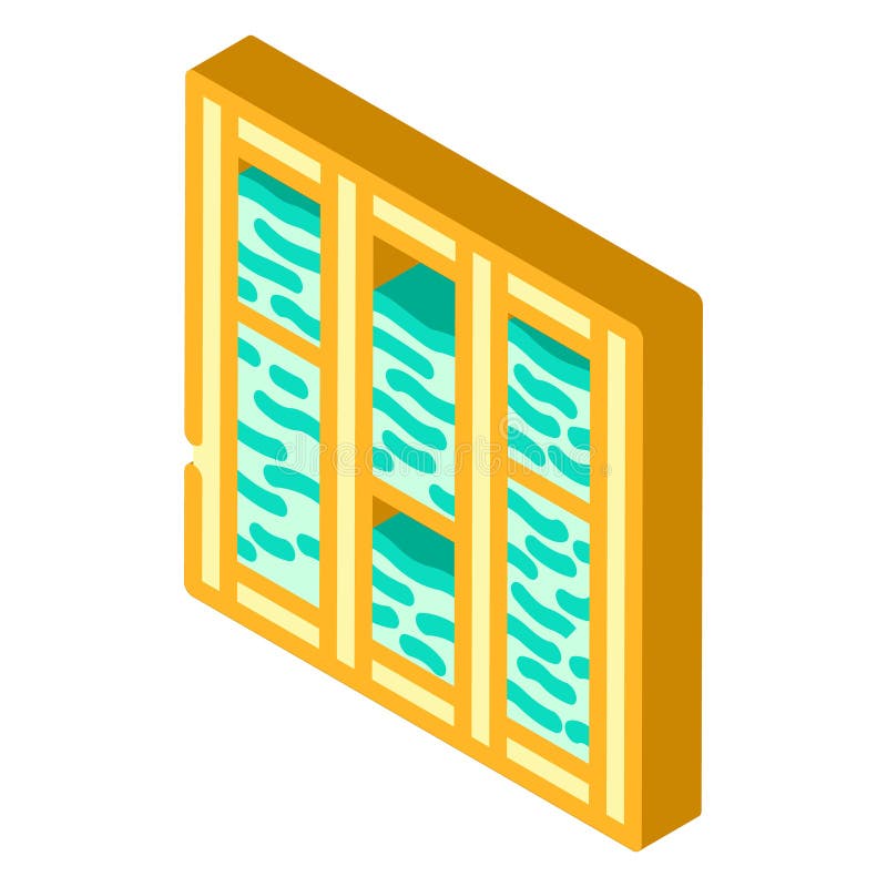 Insulation Installation Frame House Isometric Icon Vector Illustration ...