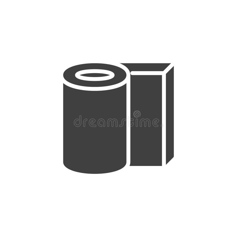 Insulation Material Vector Icon Stock Vector - Illustration of ...