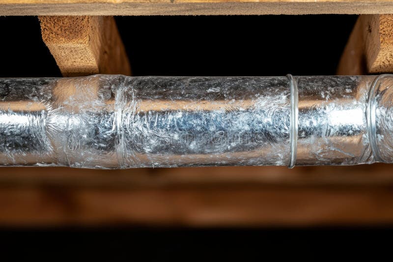 Insulation Material Wrapped in Plastic Stock Illustration ...