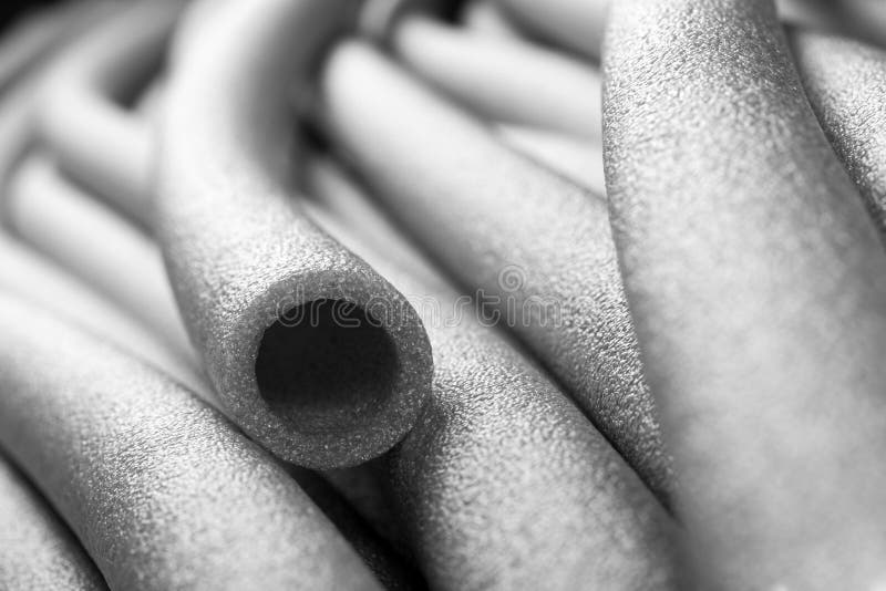 Insulation for pipes stock photo. Image of construction - 49838310
