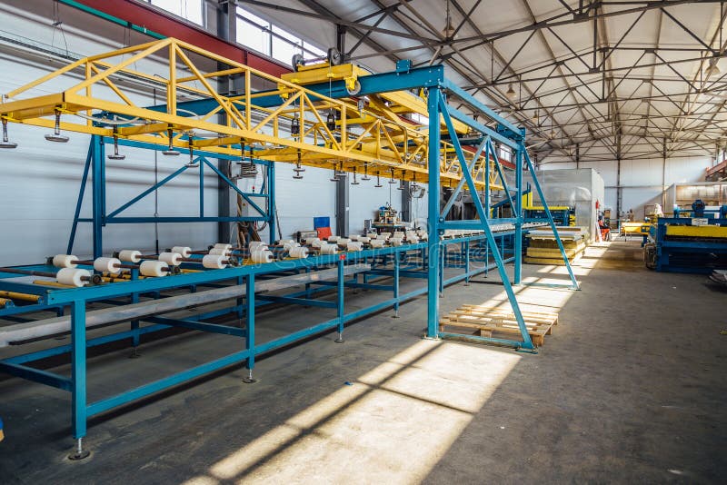Insulation Sandwich Panel Production Line. Machine Tools, Roller ...