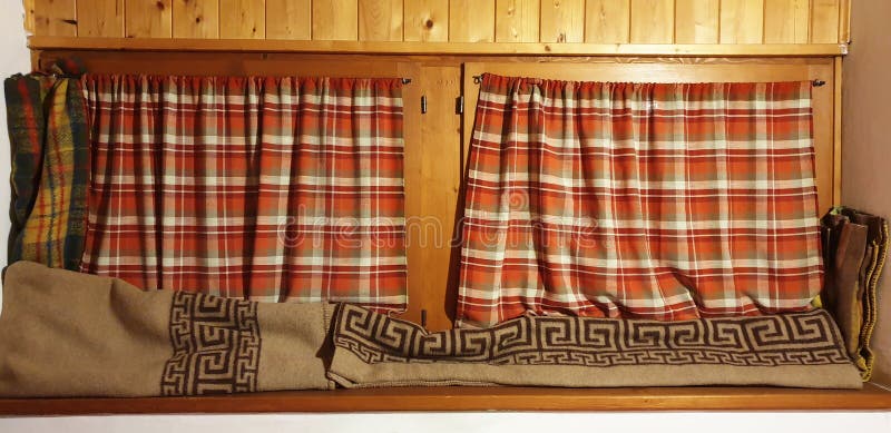 Insulation of Windows with Blankets Against Drafts. Stock Image - Image ...