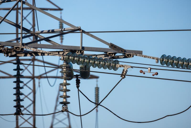 226 Insulators Overhead Electrical Distribution Lines Stock Photos ...