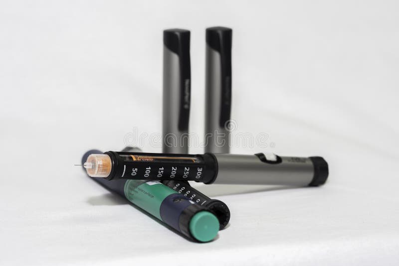 Insulin pens stock image. Image of injecting, shot, diabetes - 42362857