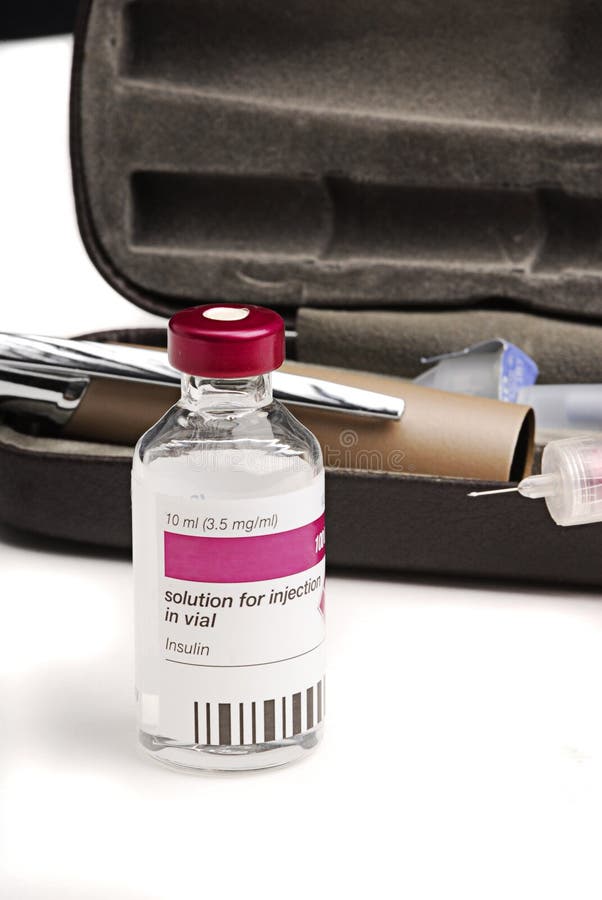 Insulin vial stock image. Image of numbers, bottle, prescription - 5172157