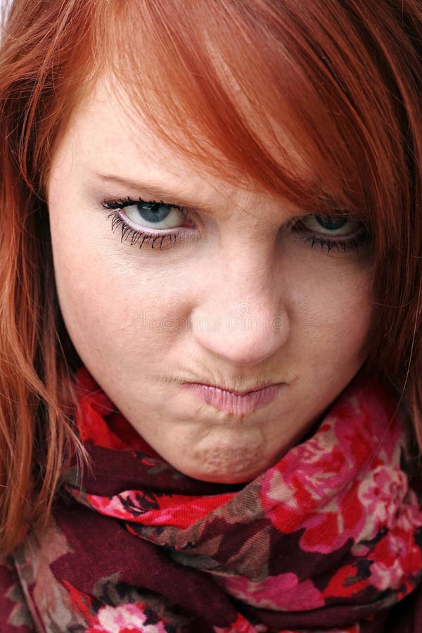 A Insulting and Furious Expression Stock Image - Image of angrily, like ...