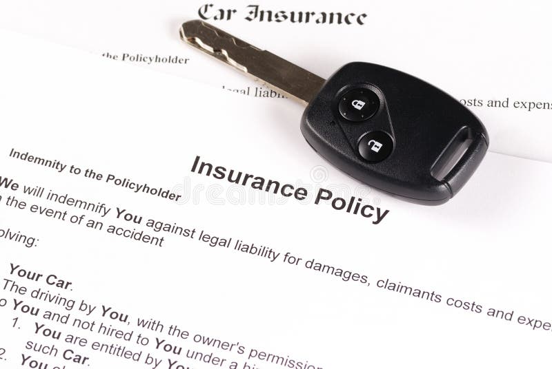 Car insurance stock photo. Image of policy, settlement - 18979086