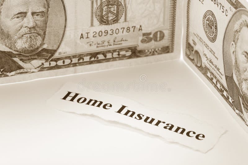 Family and Home Insurance Concept. Stock Photo - Image of estate, money ...