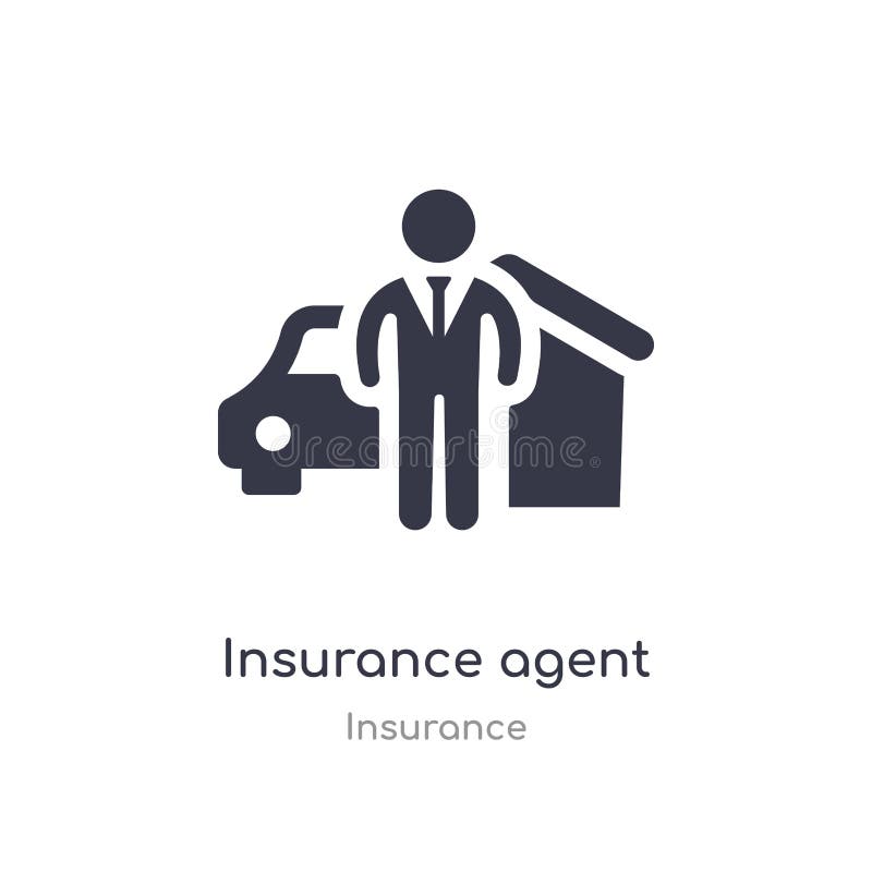 Agent Isolated Icon. Simple Element Illustration from Real Estate ...