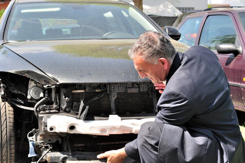 An insurance agent. stock image. Image of claim, repair - 23671801