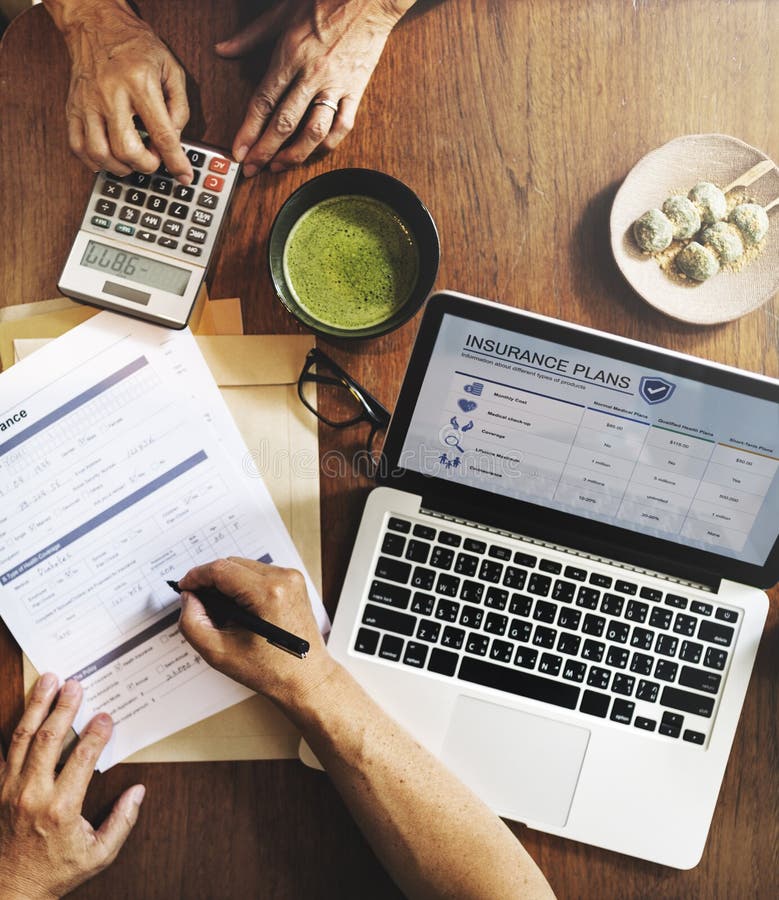 Insurance Application Risk Assessment Security Concept Stock Image ...