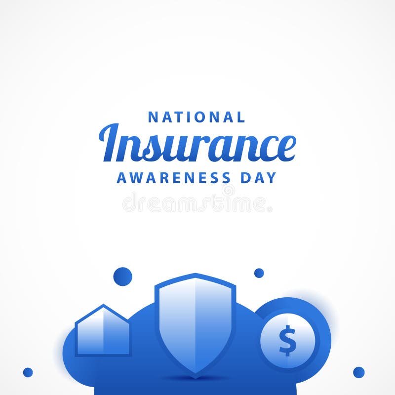 Insurance Awareness Day Background Design Stock Vector - Illustration ...