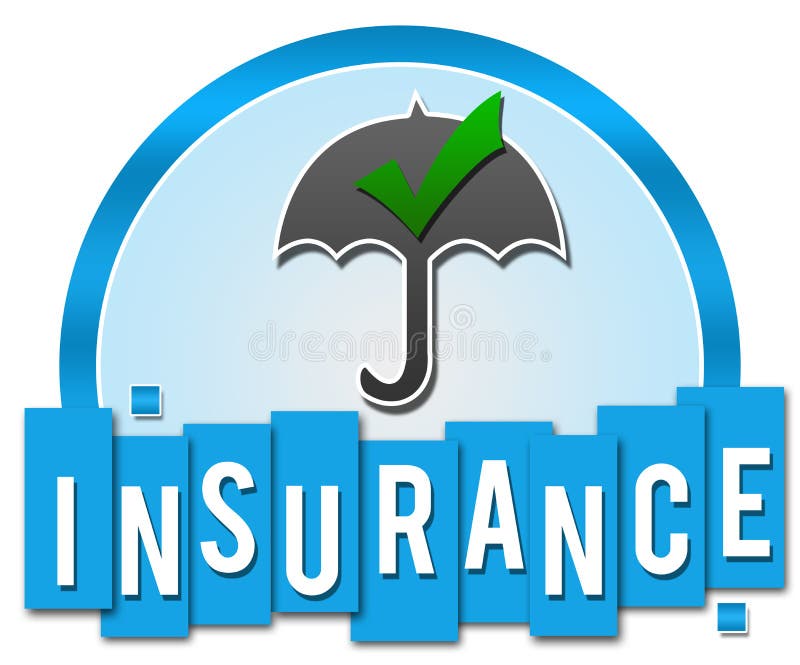 Insurance Circle Stripes stock illustration. Illustration of cover ...
