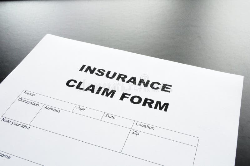 Employment Insurance form. stock photo. Image of claim - 85546564