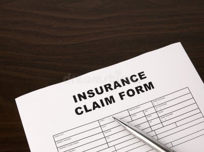 Insurance Claim Form stock photo. Image of paper, agreement - 15770050
