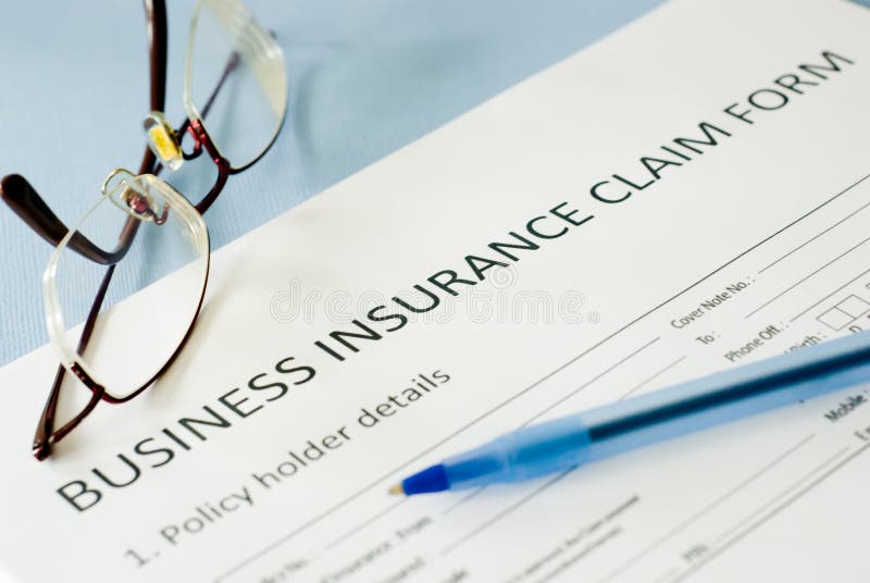 321 Insurance Claim Form Blue Background Stock Photos - Free & Royalty ...