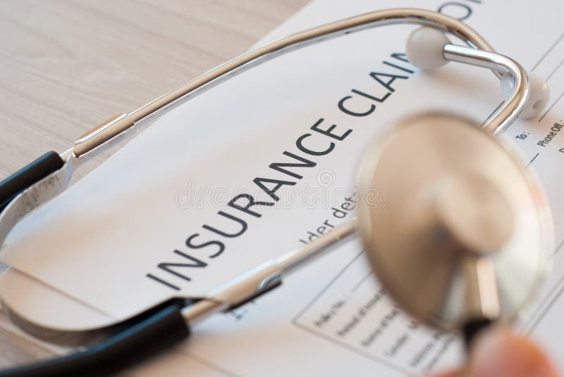 Insurance claim form stock image. Image of business, security - 85844307