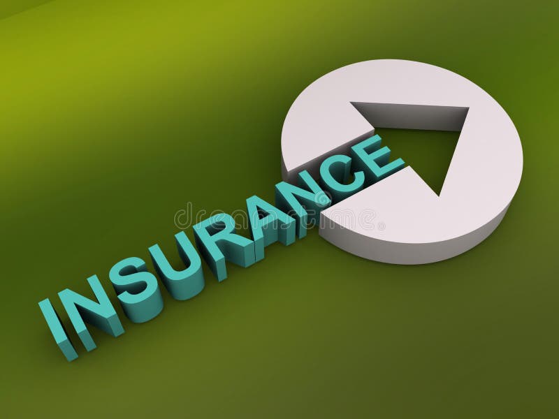 Insurance concept stock illustration. Illustration of indemnity - 98438643
