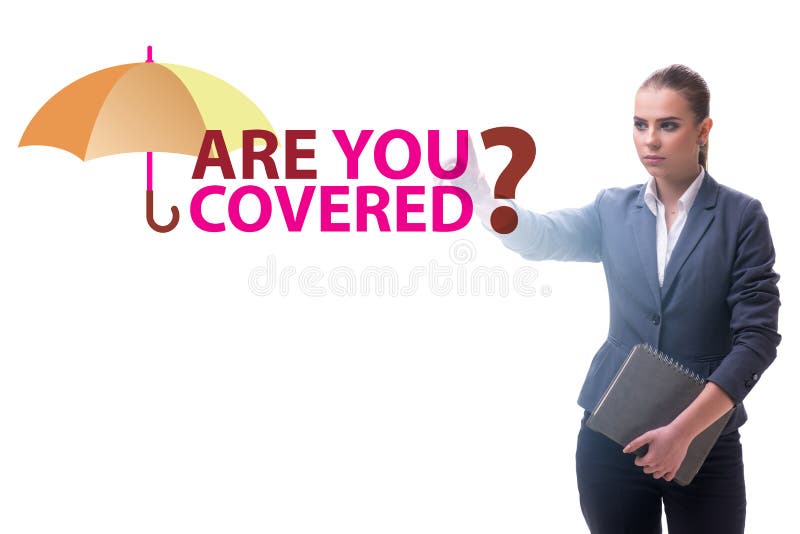 Insurance Concept with the Question are You Covered Stock Image - Image ...