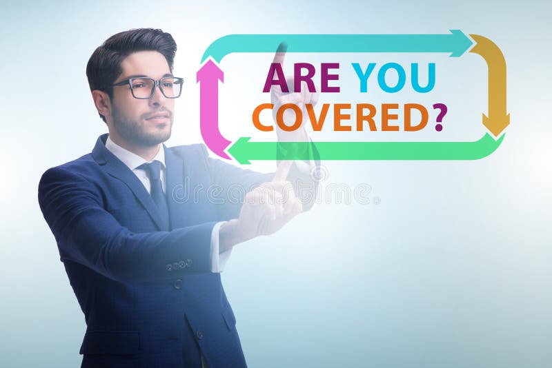 Insurance Concept with the Question are You Covered Stock Image - Image ...