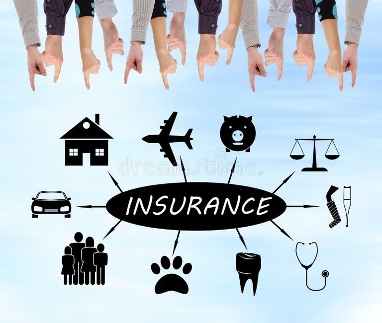 Insurance Concept on a Wall Stock Photo - Image of security, secure ...