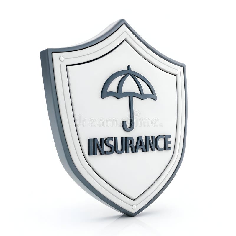 Insurance 3D Icon, stock illustration. Illustration of icon - 356496820