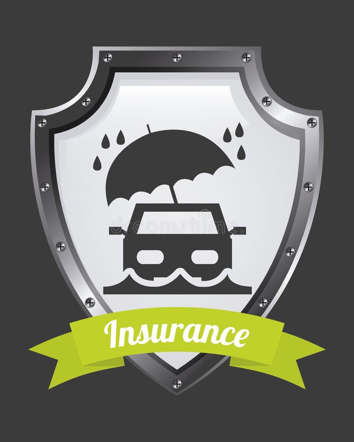 Insurance design stock vector. Illustration of risk, business - 46918500